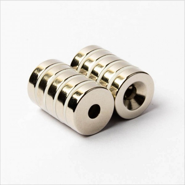 D15-d4.3x4mm - N45 Neodym Ring Magnet with countersunk N - NiCuNi | up ...
